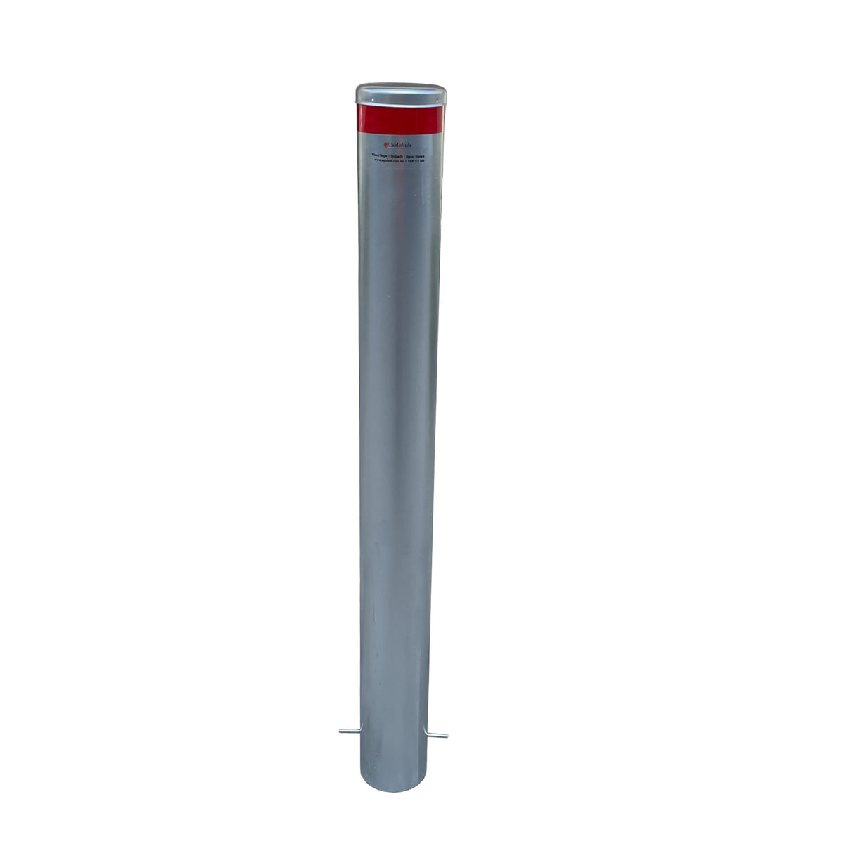Inground Bollard 165mm Galvanised (1600mm High) – Safehub Wholesale