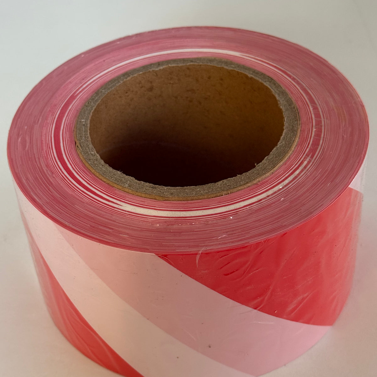 Safety Tape -Red/White - 75mm x 100m Roll Danger tape – Safehub Wholesale